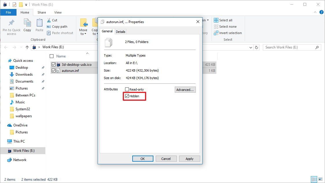 How to set custom icon for a removable drive on Windows 10 | Windows ...