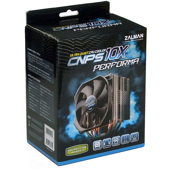 Zalman CNPS10X Performa - Roundup: Six Sub-$40 Performance CPU Coolers ...