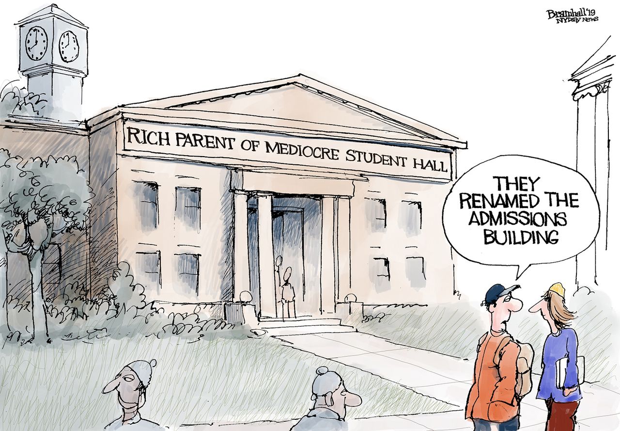 7 hilariously brutal cartoons about the college admissions scandal ...