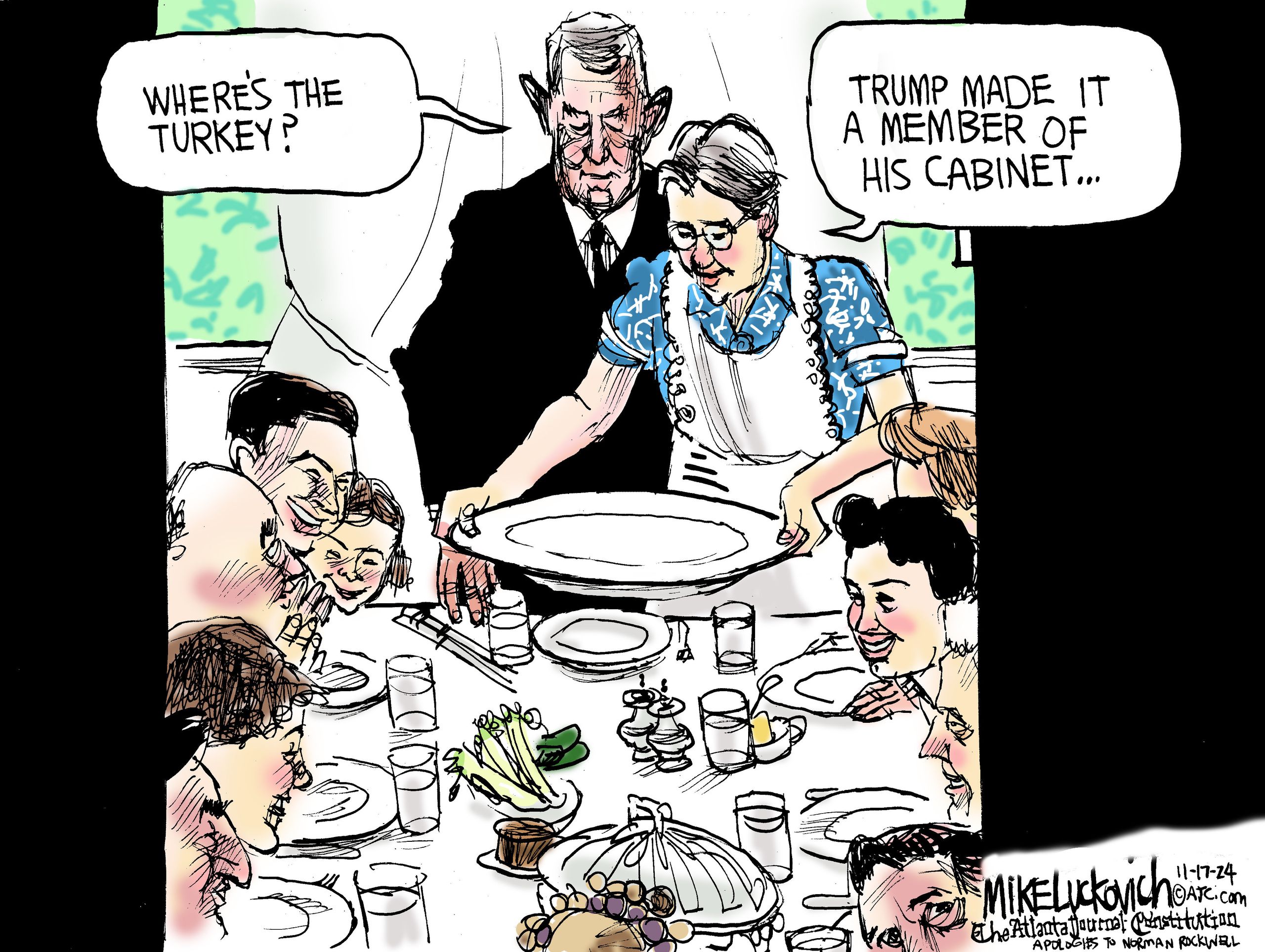 Today's political cartoons - November 17, 2024 | The Week