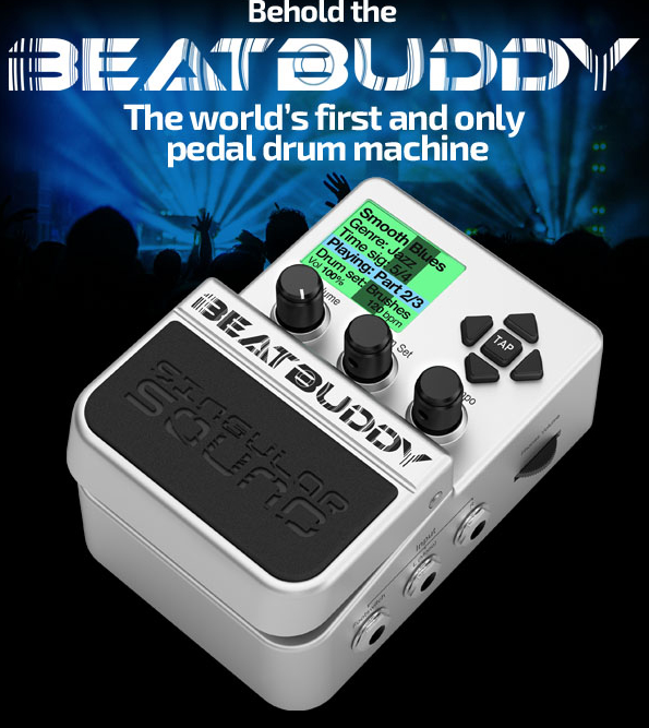 BeatBuddy, "First Guitar Pedal Drum Machine" — Demo Video | Guitar World
