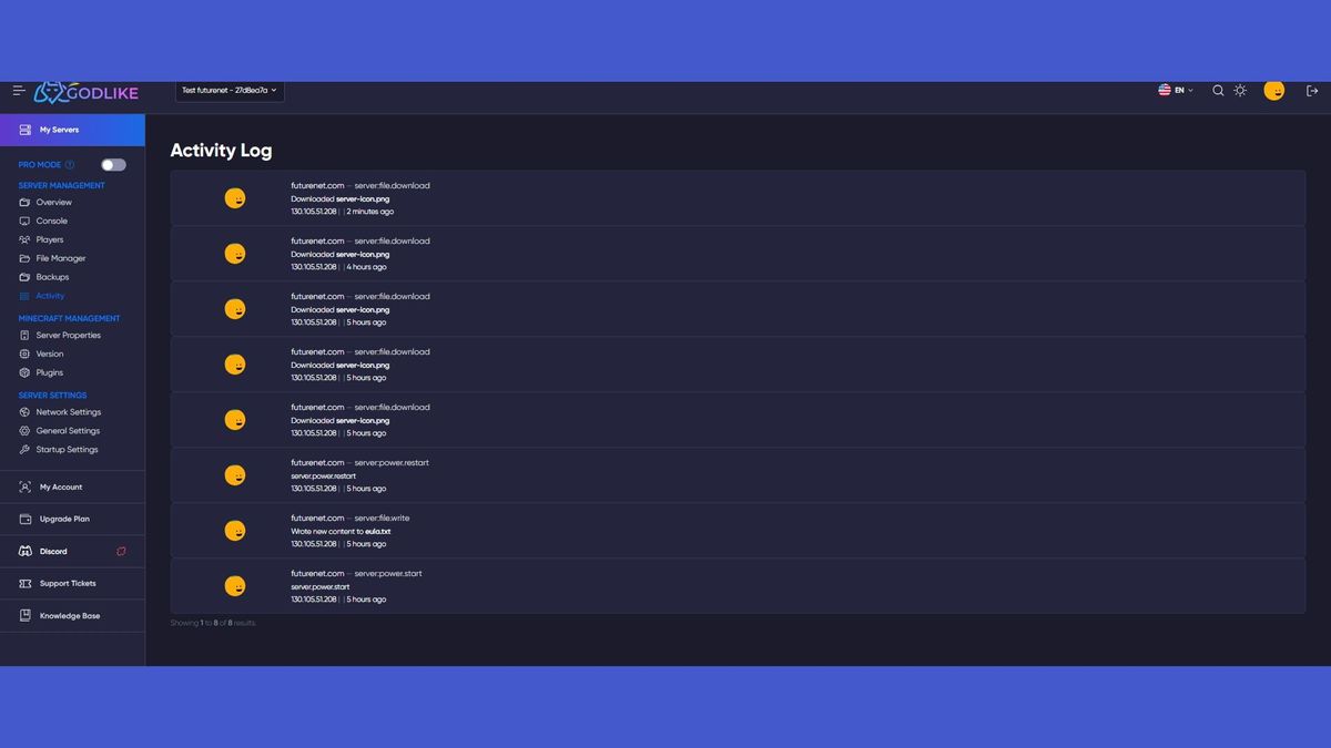 Godlike Minecraft Server Hosting Review Techradar
