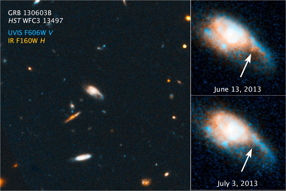 Kilonova Photos: Hubble Space Telescope's Images of Cosmic Explosion ...