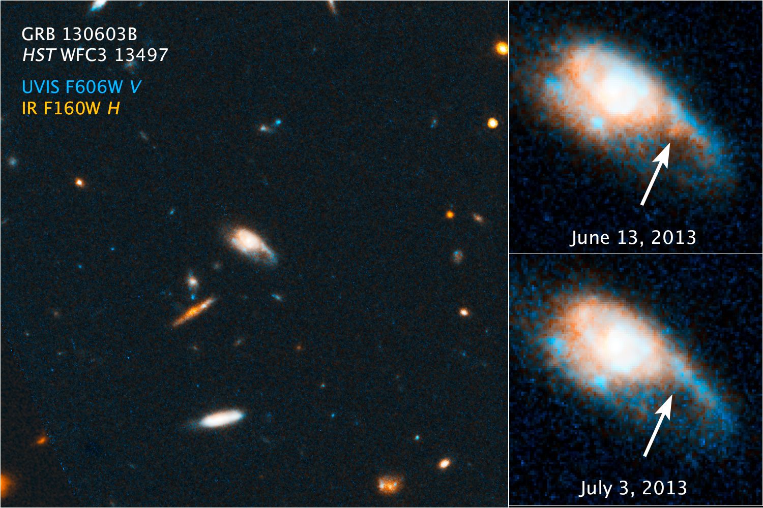 Kilonova Photos: Hubble Space Telescope's Images of Cosmic Explosion ...