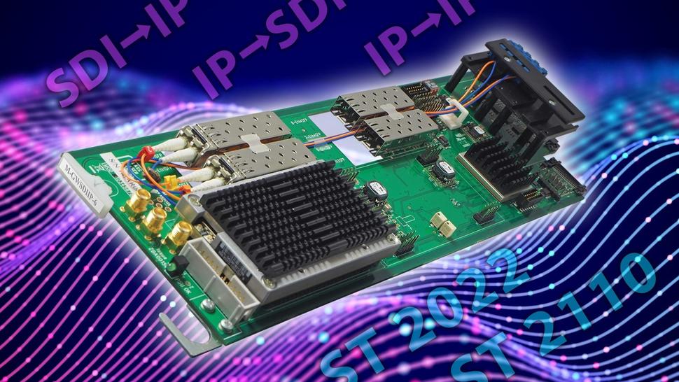 Crystal Vision Releases ST 2110, ST 2022 Compatible IP Gateways | TV Tech