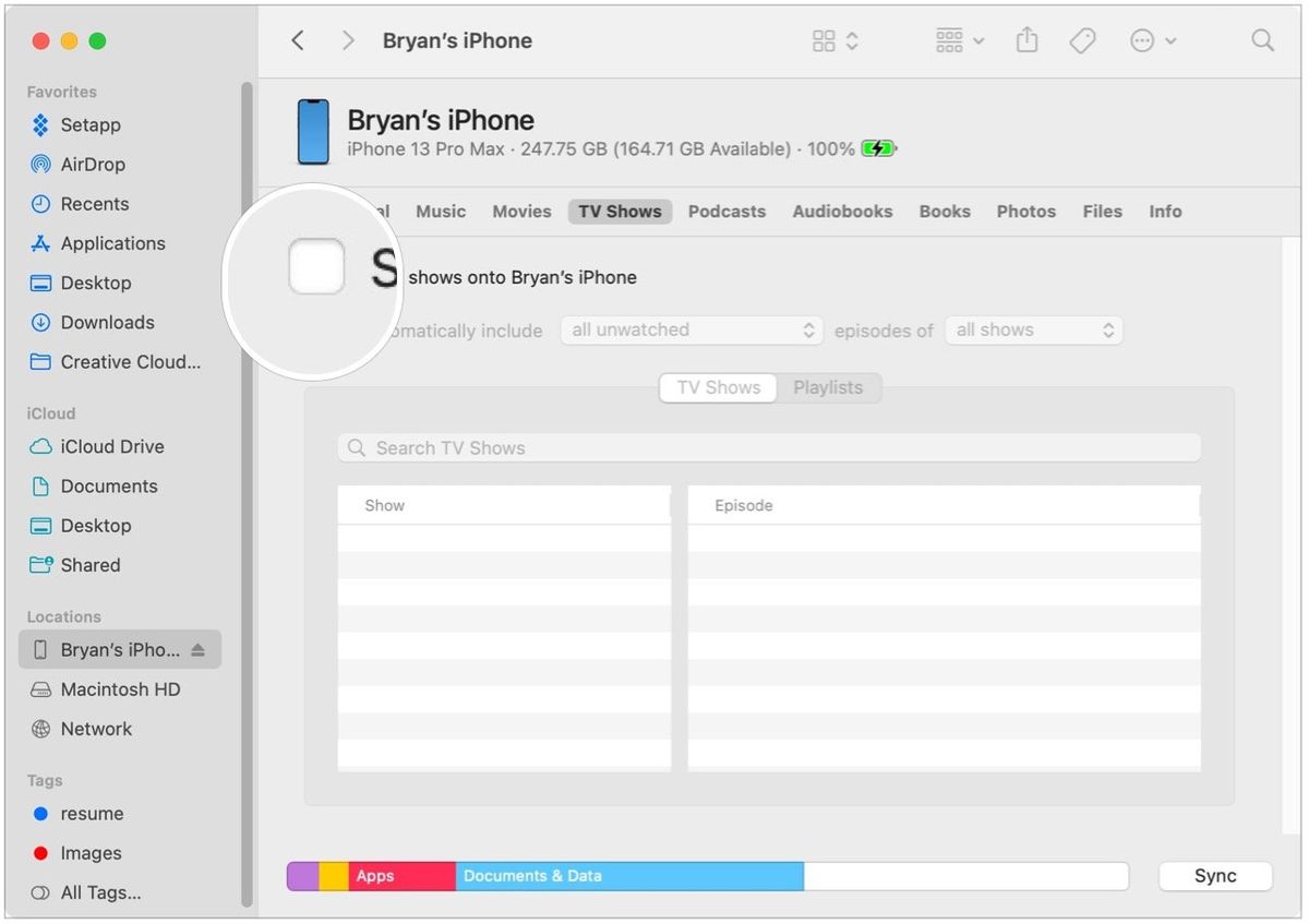 How to sync your iPhone and iPad with your Mac | iMore