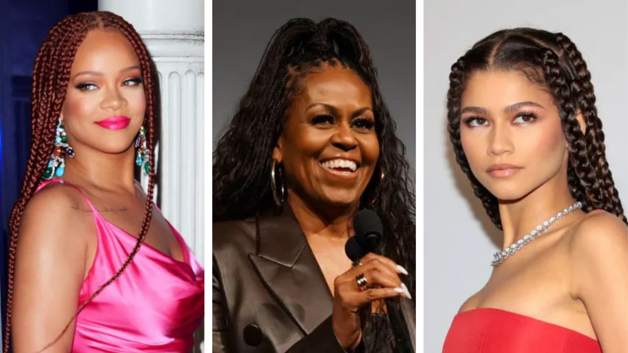 Celebrities With Knotless Braids 60 Photos - Moonagedaydream.film