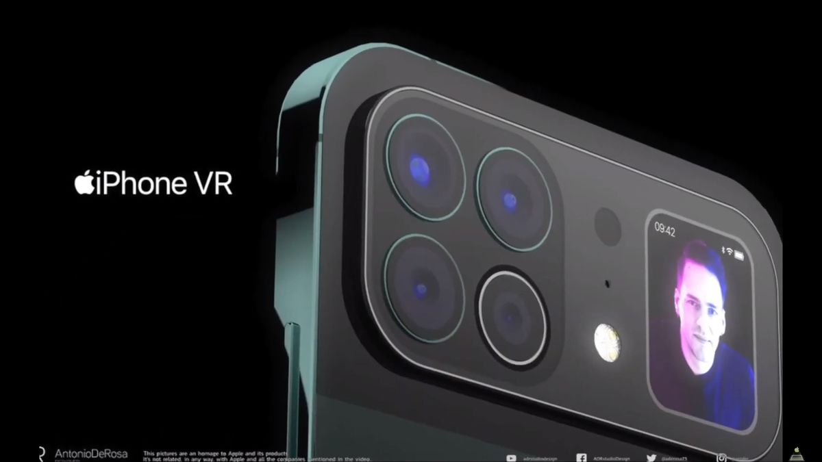 Stunning iPhone 13 concept shows off companion VR headset | Tom's Guide