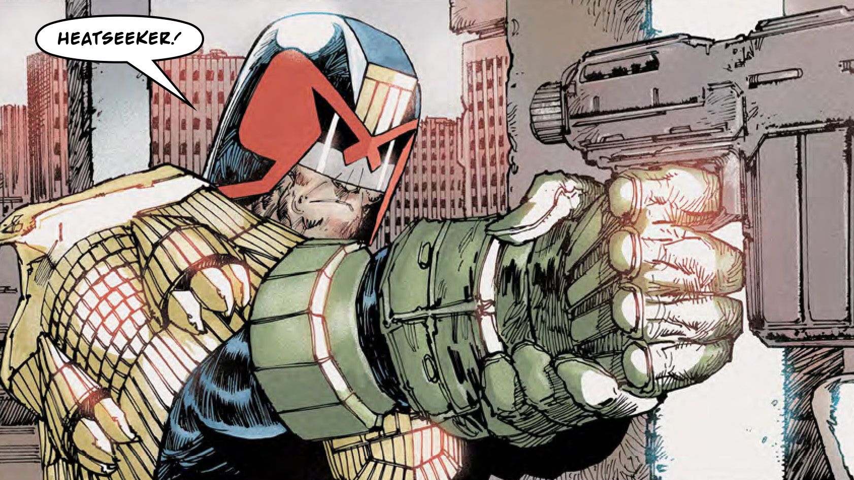 Judge Dredd just tackled "defund the police" in an instant classic ...