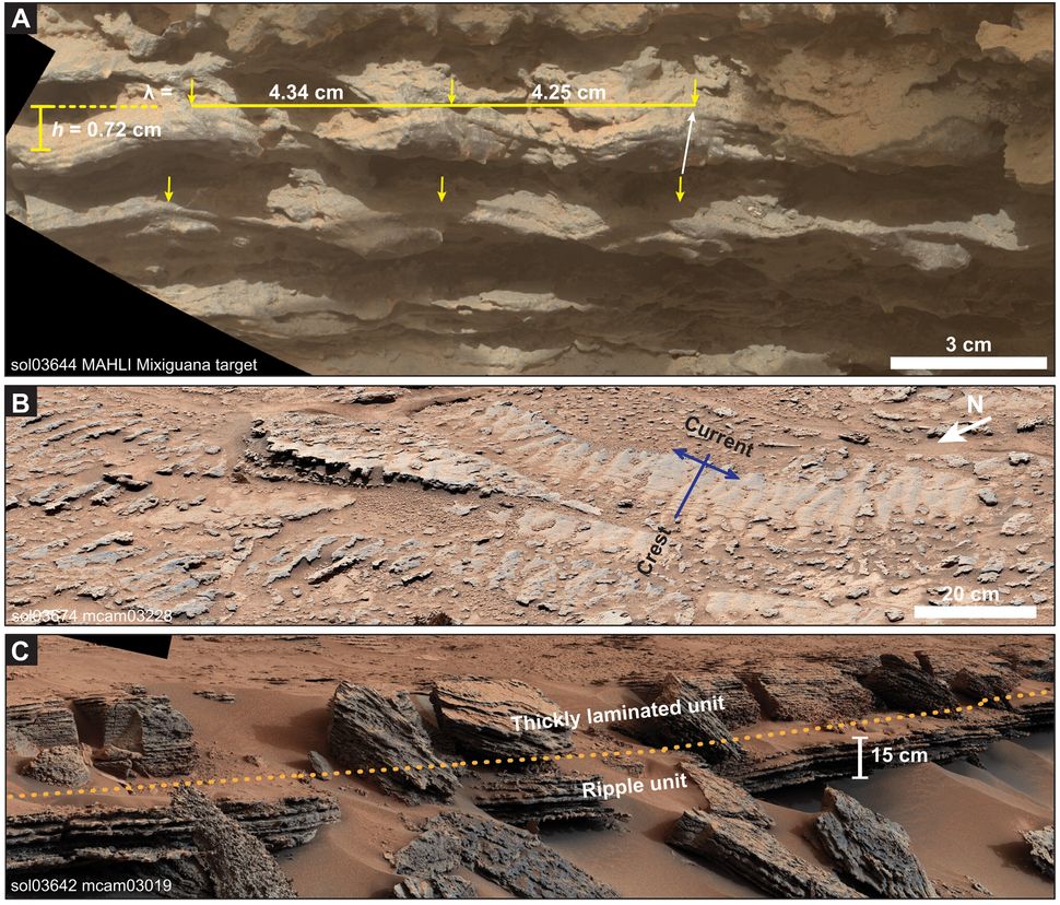 NASA rover discovers liquid water 'ripples' carved into Mars rock — and ...