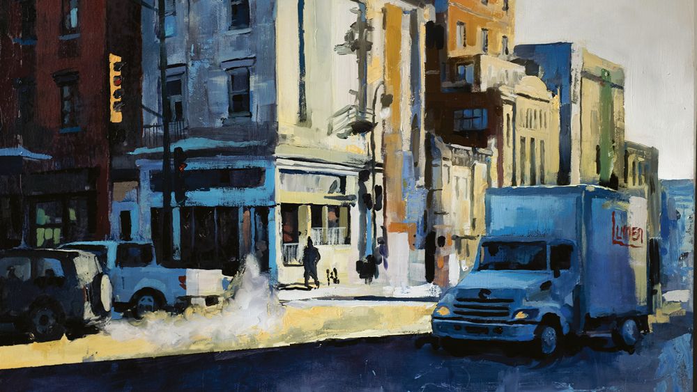 10 tips for an urban oil painting | Creative Bloq