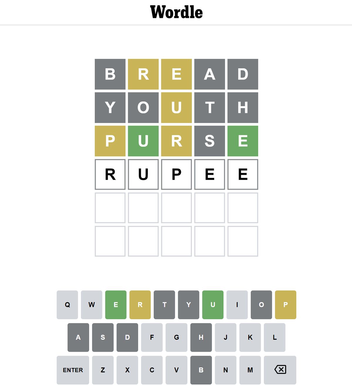 How I solved Wordle #255 - spoilers for today's (rather tough) answer ...