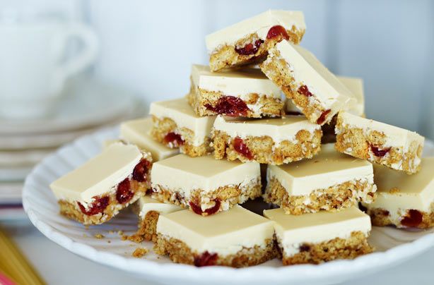 Jo Wheatley's white chocolate tiffin | Baking Recipes | GoodtoKnow