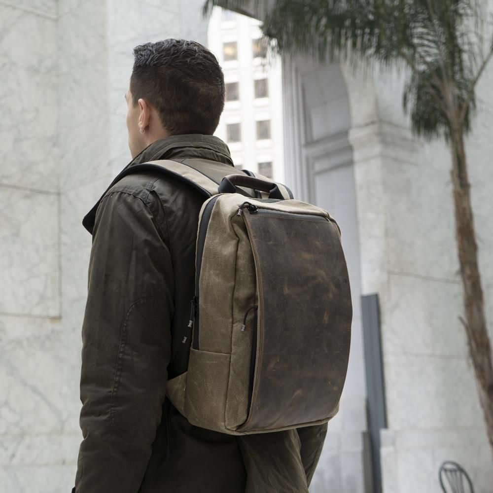 The new Sutter Slim Backpack was designed with tech professionals in ...