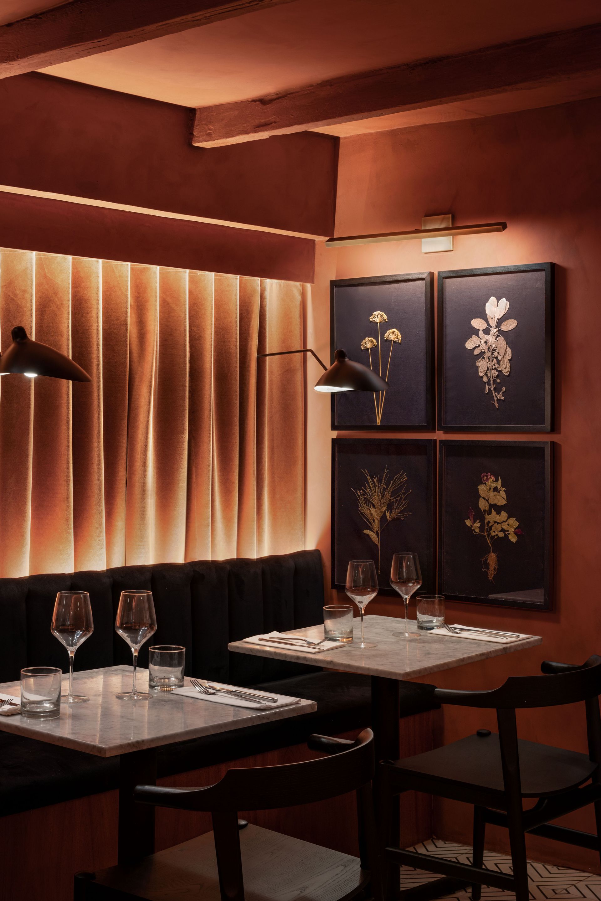 The Wesley’s interiors reflect its plant-forward menu | Wallpaper*