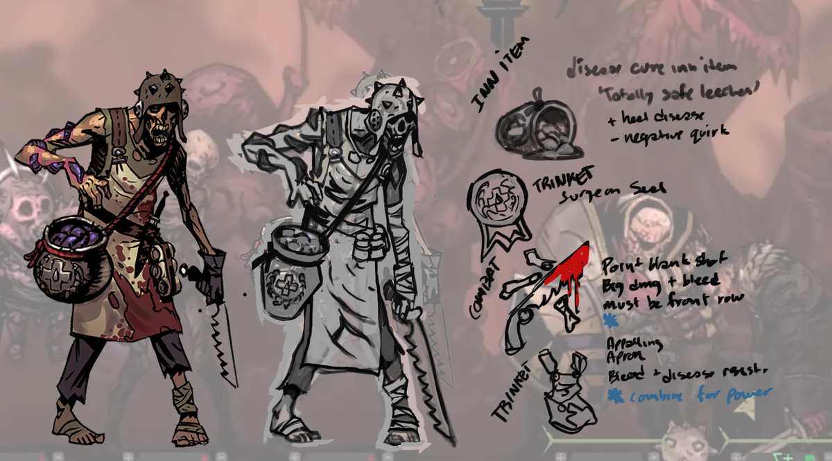 One of Darkest Dungeon 2's cleverest enemies started with a Make-a-Wish ...