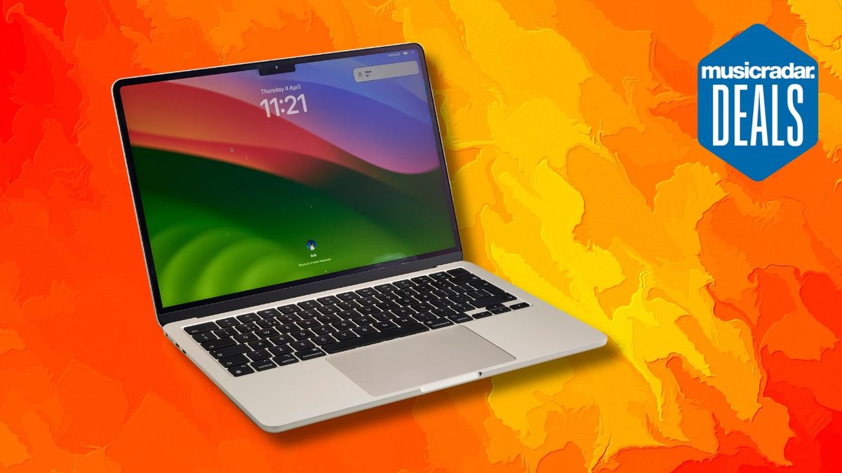 The lightweight MacBook Air M3 is massively capable for music ...