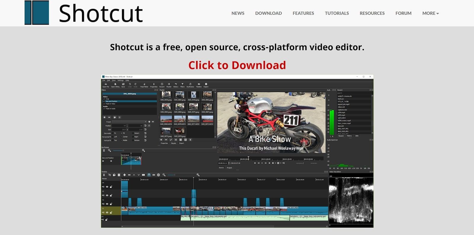 Shotcut 20 review | Creative Bloq