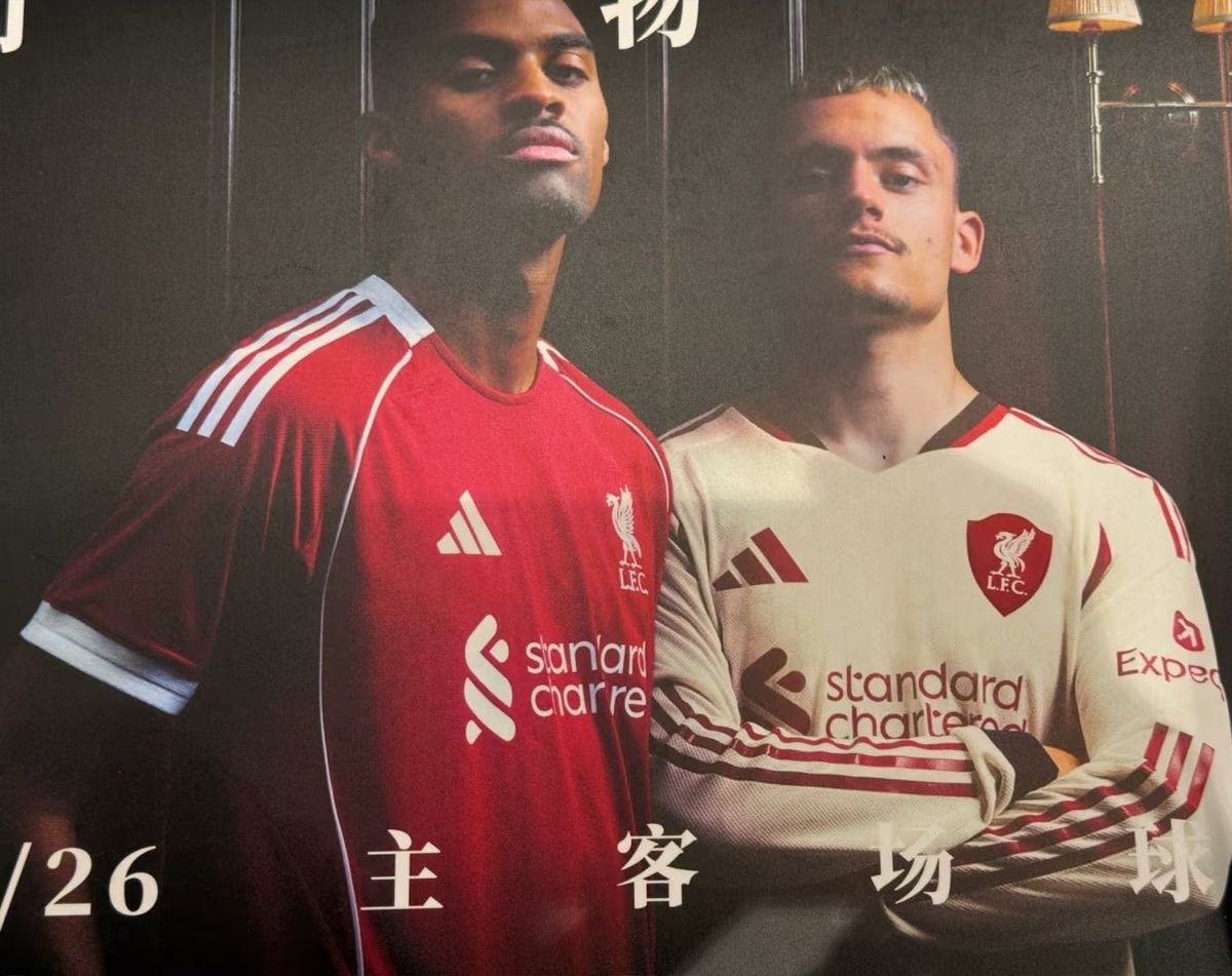 Liverpool kits for 2025/26 season: New double design leaked on Asia ...
