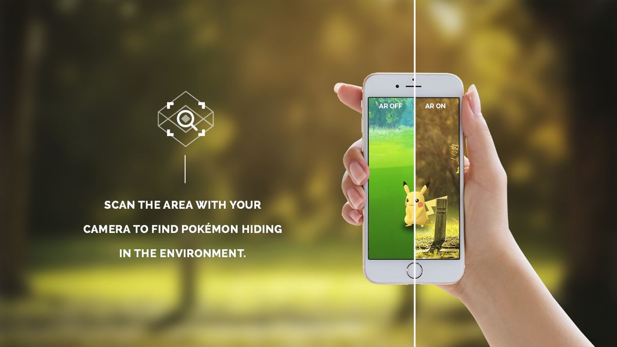 Pokemon Go concept redesign solves usability issues | Creative Bloq