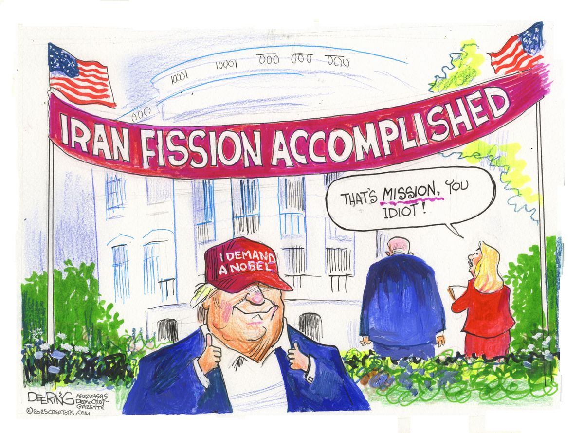 Democrats ponder an affordable slogan | June 26 editorial cartoons ...