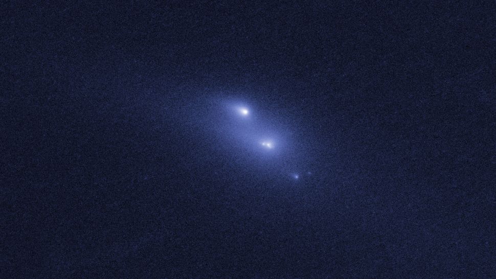 Rare Sight: Hubble Telescope Sees Asteroid Falling Apart (Video, Photos ...