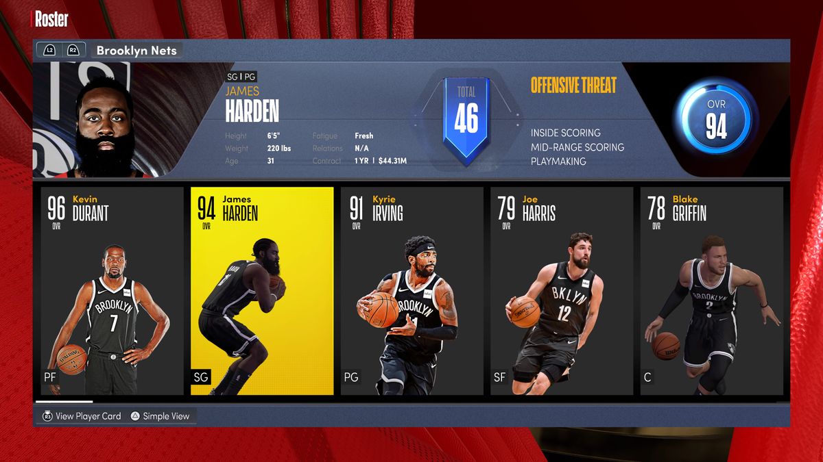 NBA 2K22 ratings list of the top 10 players at every position | GamesRadar+