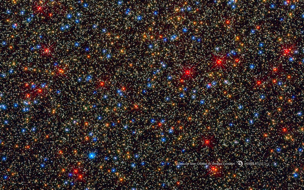 Globular Star Cluster Omega Centauri Space Wallpaper | Space