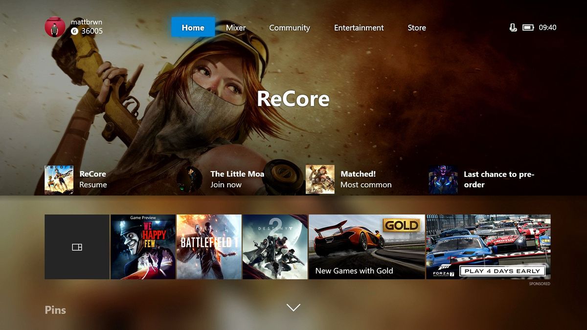 Xbox One fall update (1710) complete changelog | Windows Central