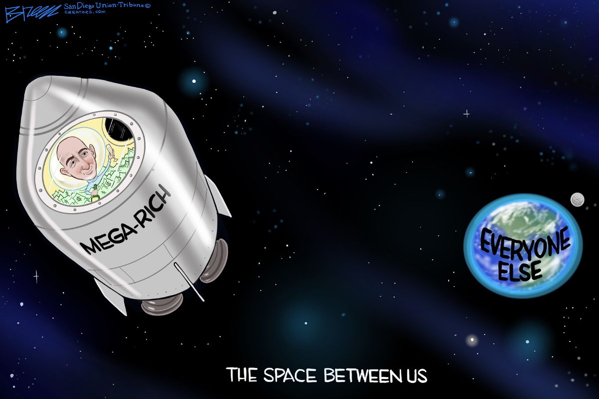 Bezos in space | The Week