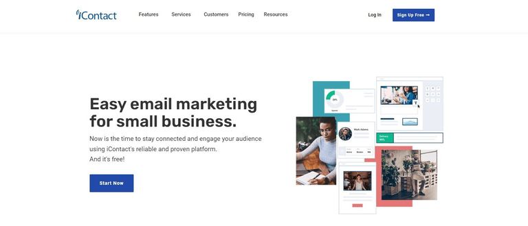 iContact review: automated email marketing with a drag-and-drop ...
