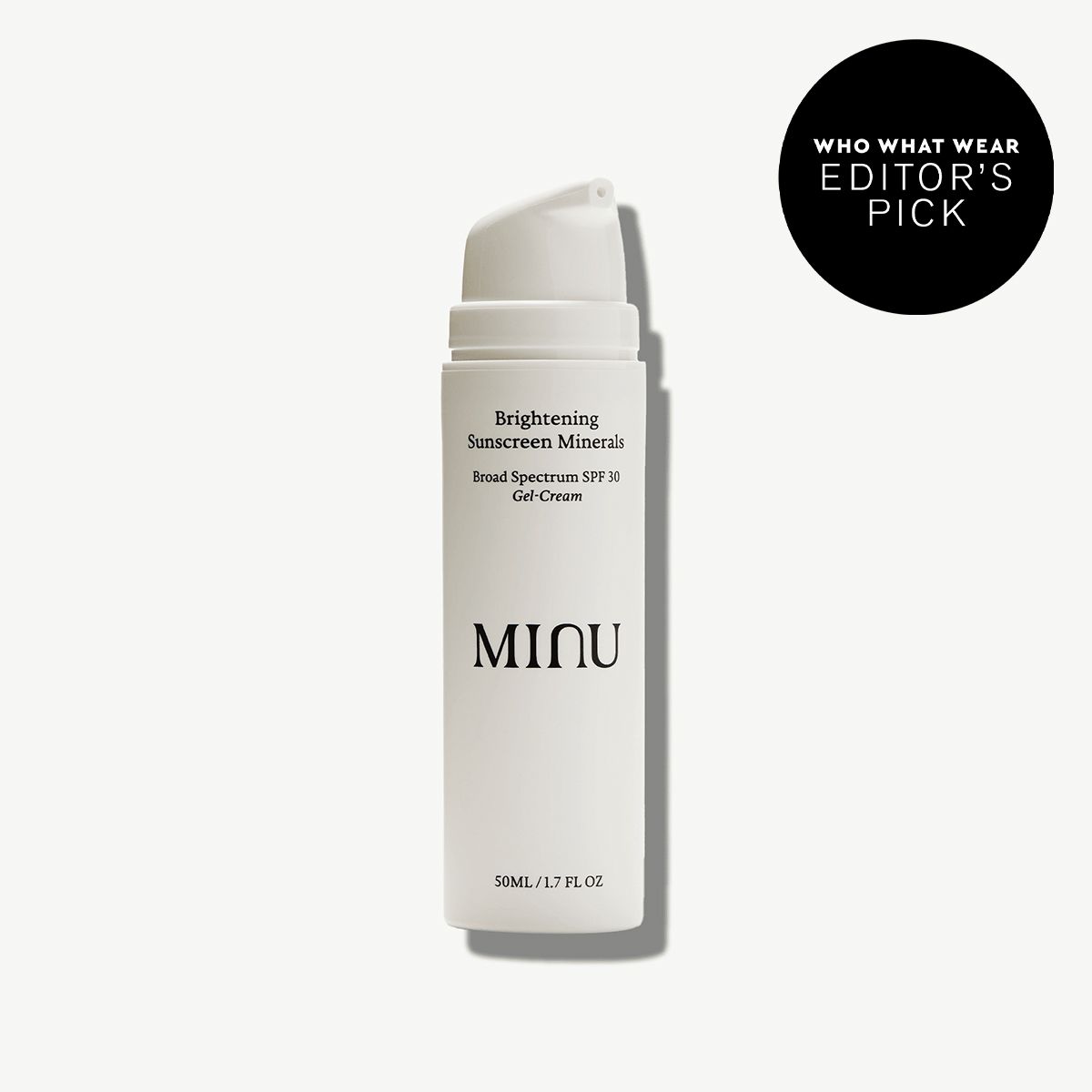 Reviewed: MINU Brightening Sunscreen Minerals SPF 30 | Who What Wear