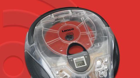 Lenco’s transparent portable CD player will have you swapping CDs like ...