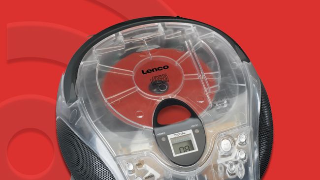 Lenco’s transparent portable CD player will have you swapping CDs like ...