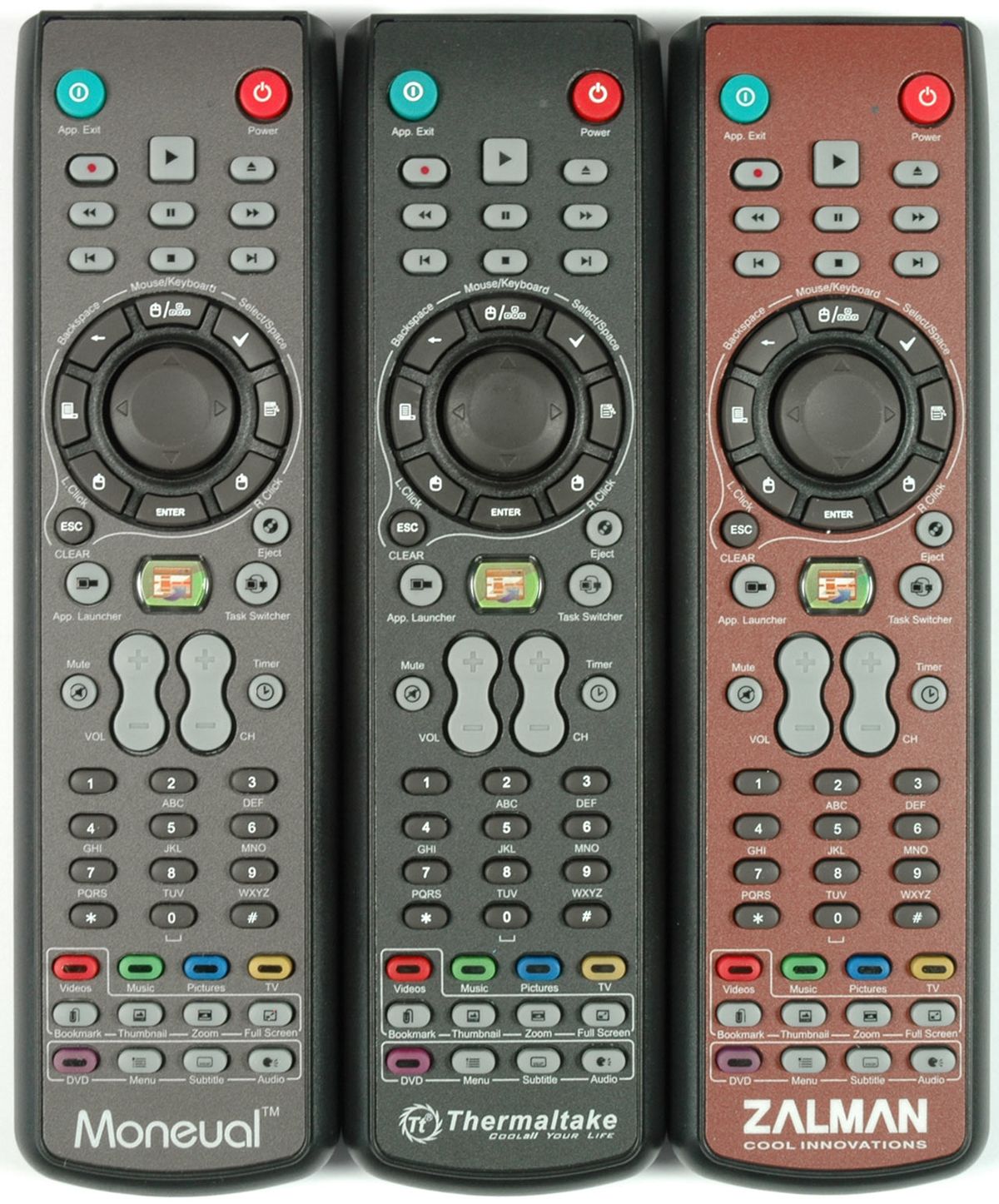 iMedian HD And Remote Controls - Touch-Screen HTPC: Three Premium Cases ...