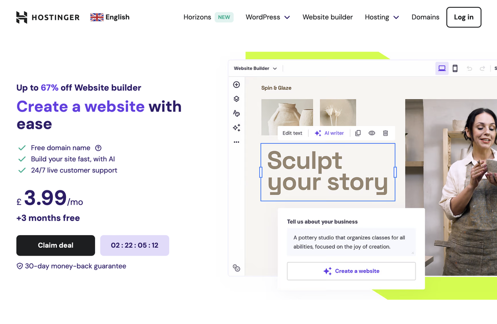What is Hostinger AI web builder? Everything we know about the helpful ...