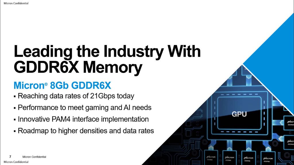 Micron Reveals GDDR6X Details: The Future of Memory, or a Proprietary ...