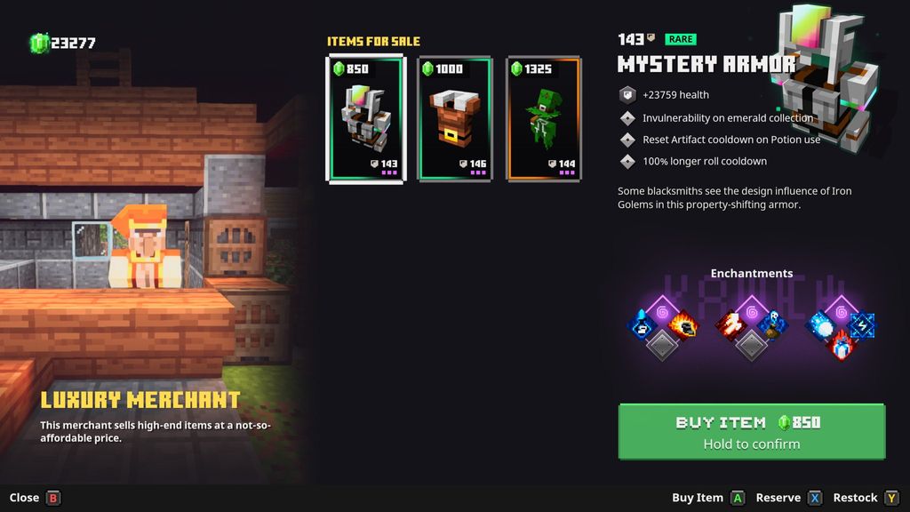 Minecraft Dungeons guide: How to unlock new vendors and upgrade the ...