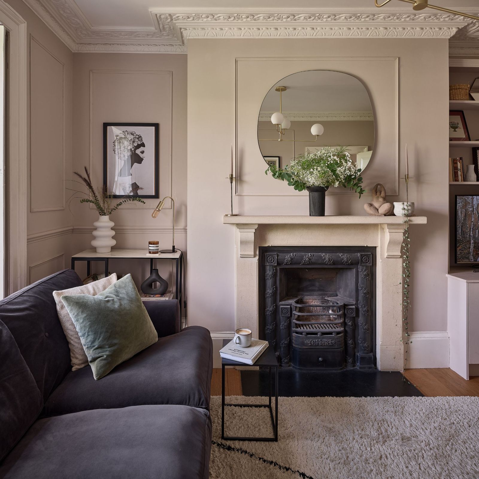 Small living room fireplace ideas for a stylish statement | Ideal Home