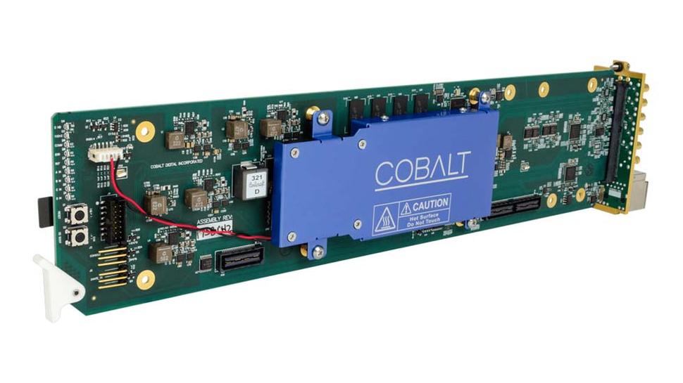 Cobalt Digital To Spotlight Dante Cards, IP Multiviewer, ST 2110 ...