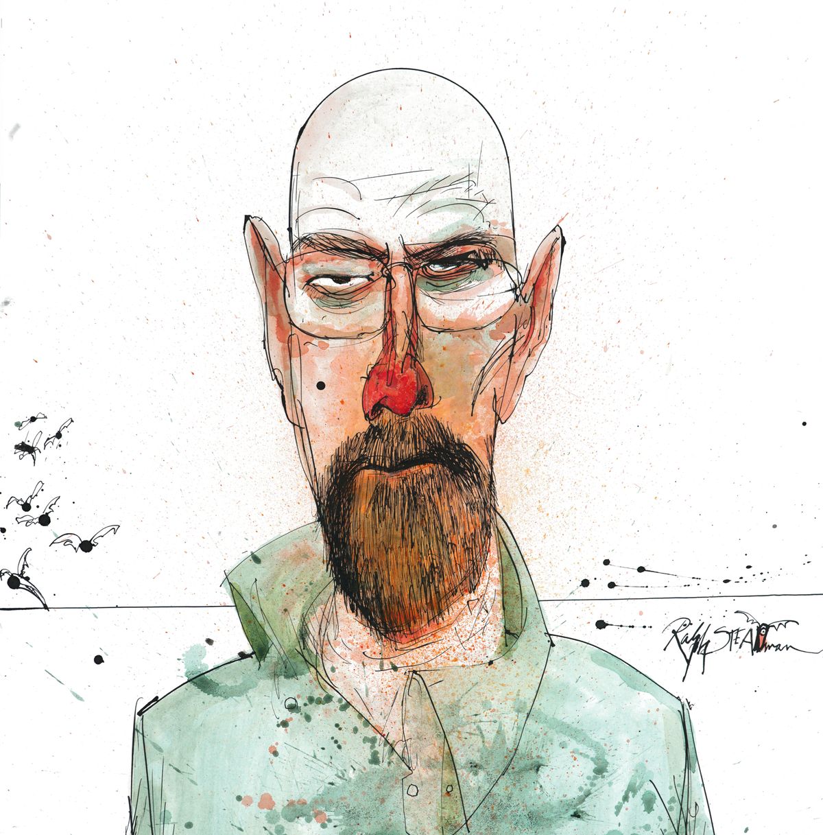 Inside the gonzo art of Ralph Steadman | Creative Bloq