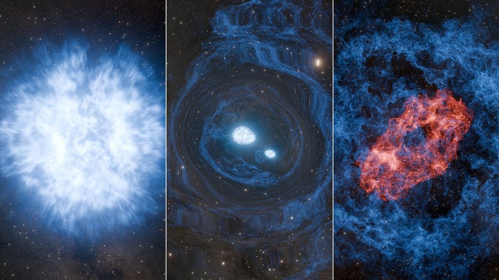 Astronomers may have discovered a rare hybrid stellar explosion that ...