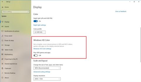 How to enable HDR settings on Windows 10 | Windows Central