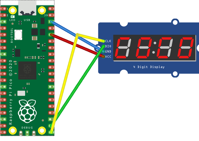 How To Use A 7 Segment Display With Raspberry Pi Pico Toms Hardware 