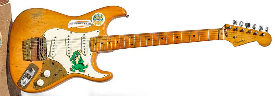 Jerry Garcia’s 'Alligator' Fender Strat is hitting the auction block ...
