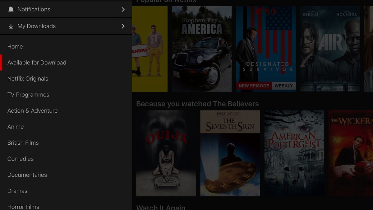 Netflix offline viewing is finally here | TechRadar