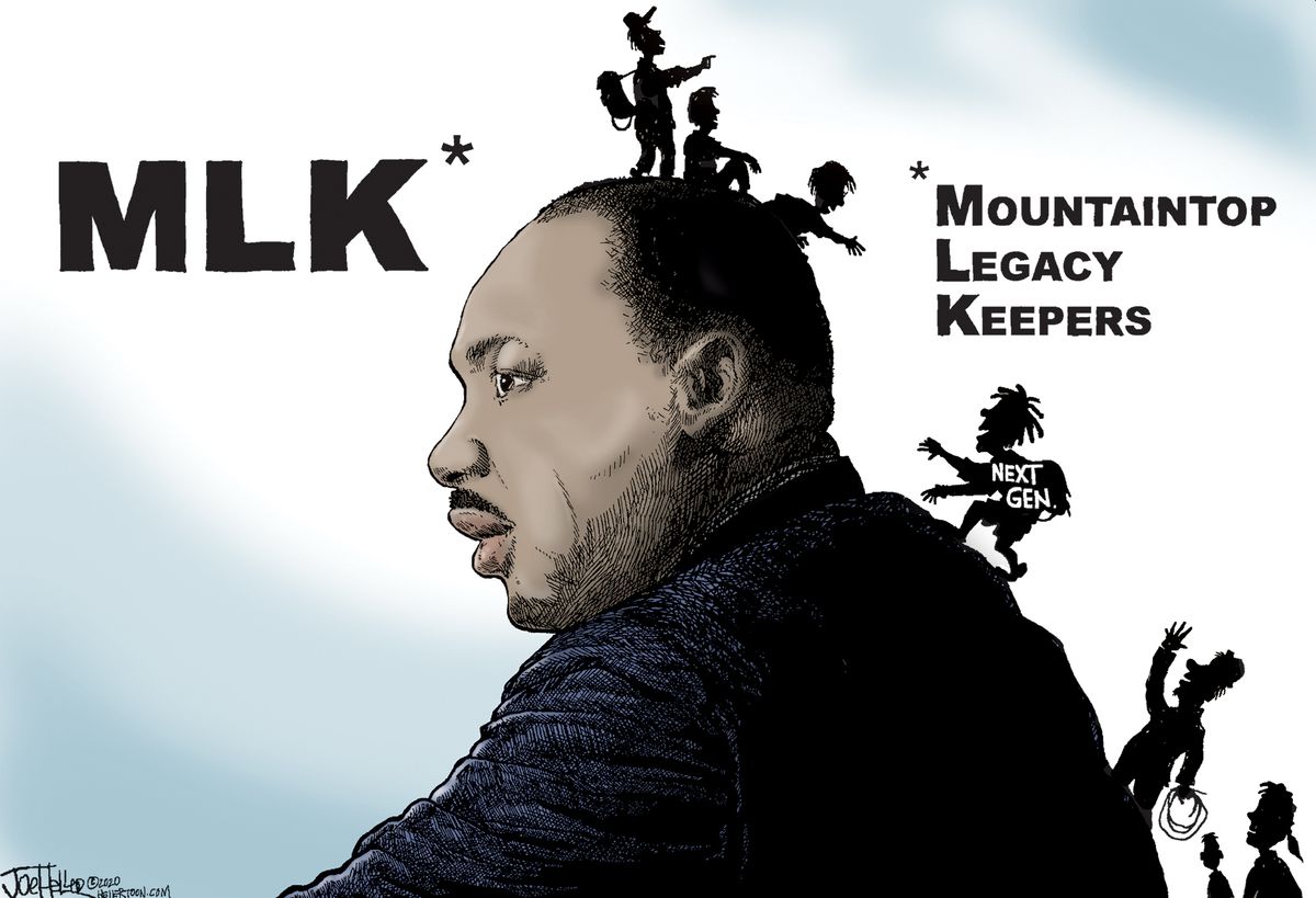 Editorial Cartoon U.S. Martin Luther King, Jr. holiday civil rights ...