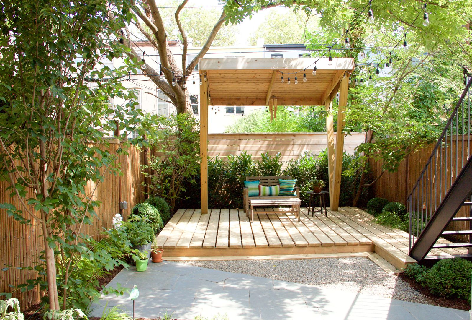 9 small garden decking ideas to extend a tiny outdoor space | Livingetc
