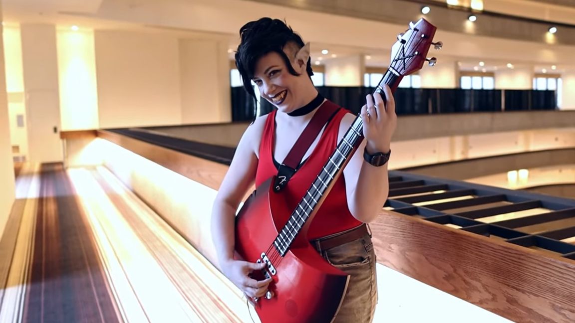 This Raspberry Pi axe bass from 'Adventure Time' is fit for a 1,000 ...