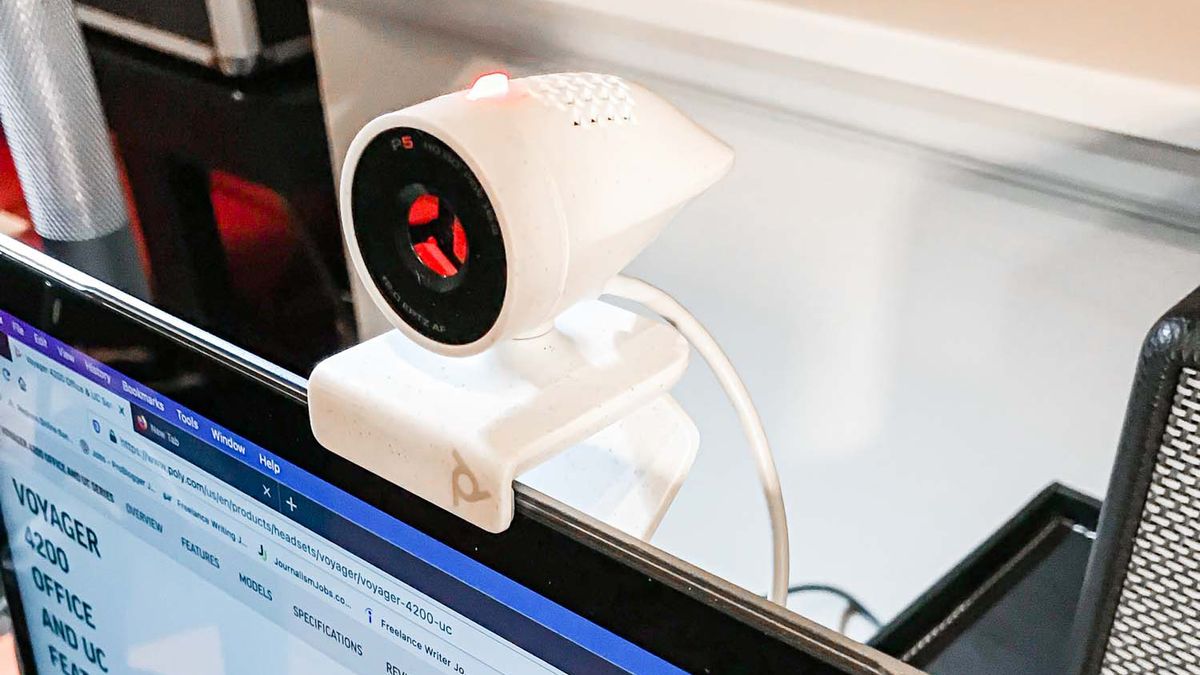 Poly Studio P5 webcam review: Small but mighty | Tom's Guide